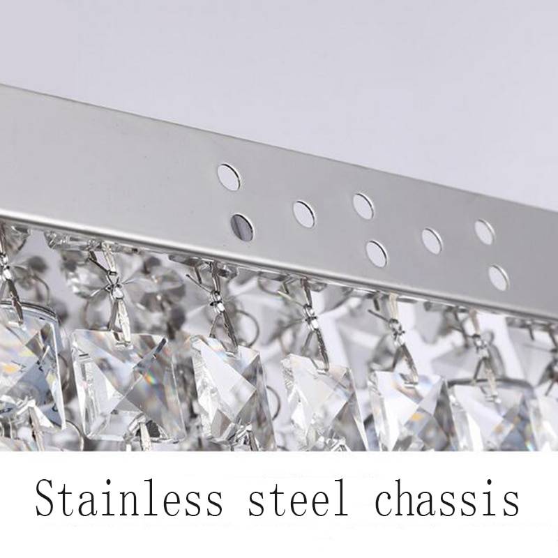 Elegant Square Crystal Ceiling Downlight - Lighting4Home