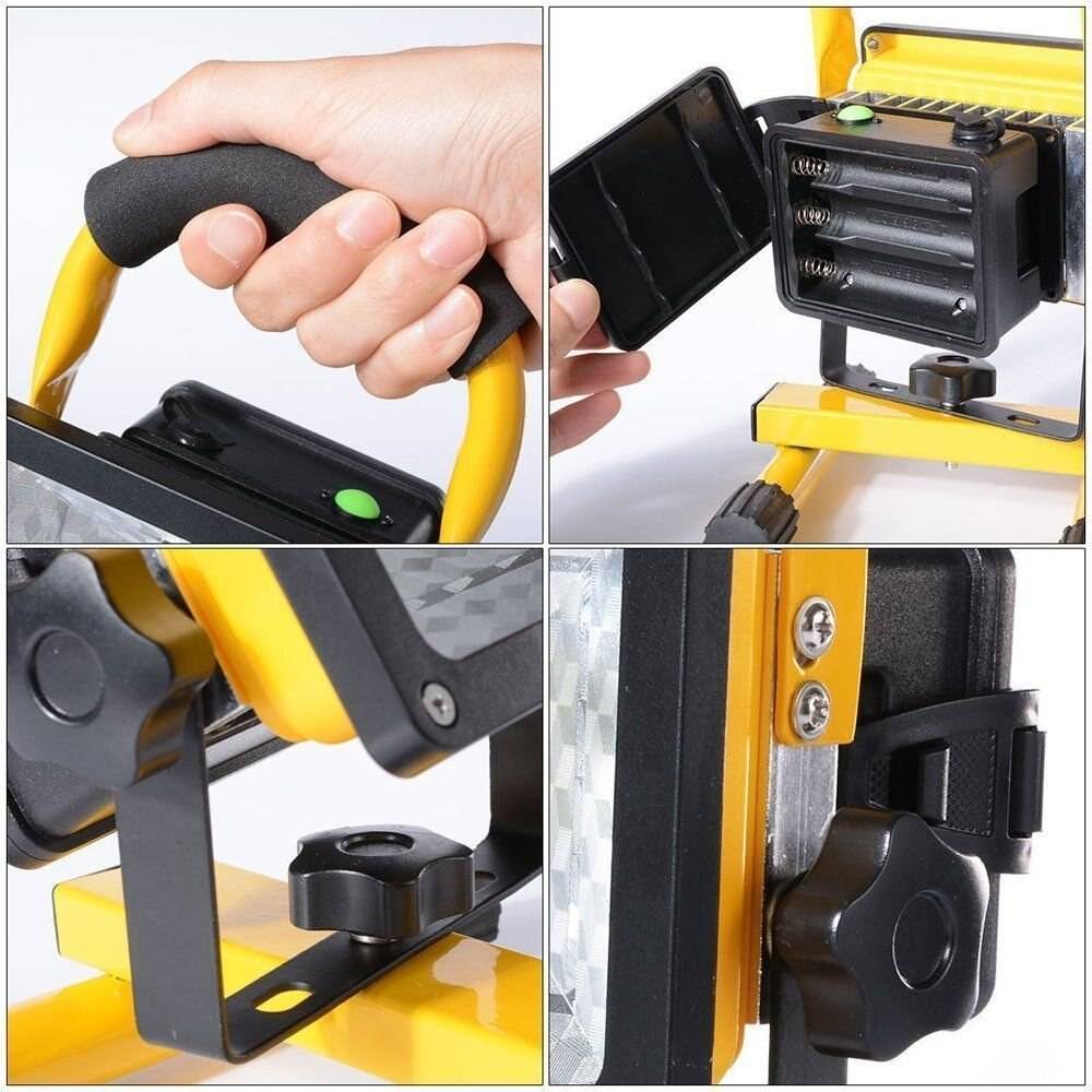LED Floodlight Work Light with Detachable Stand - Lighting4Home