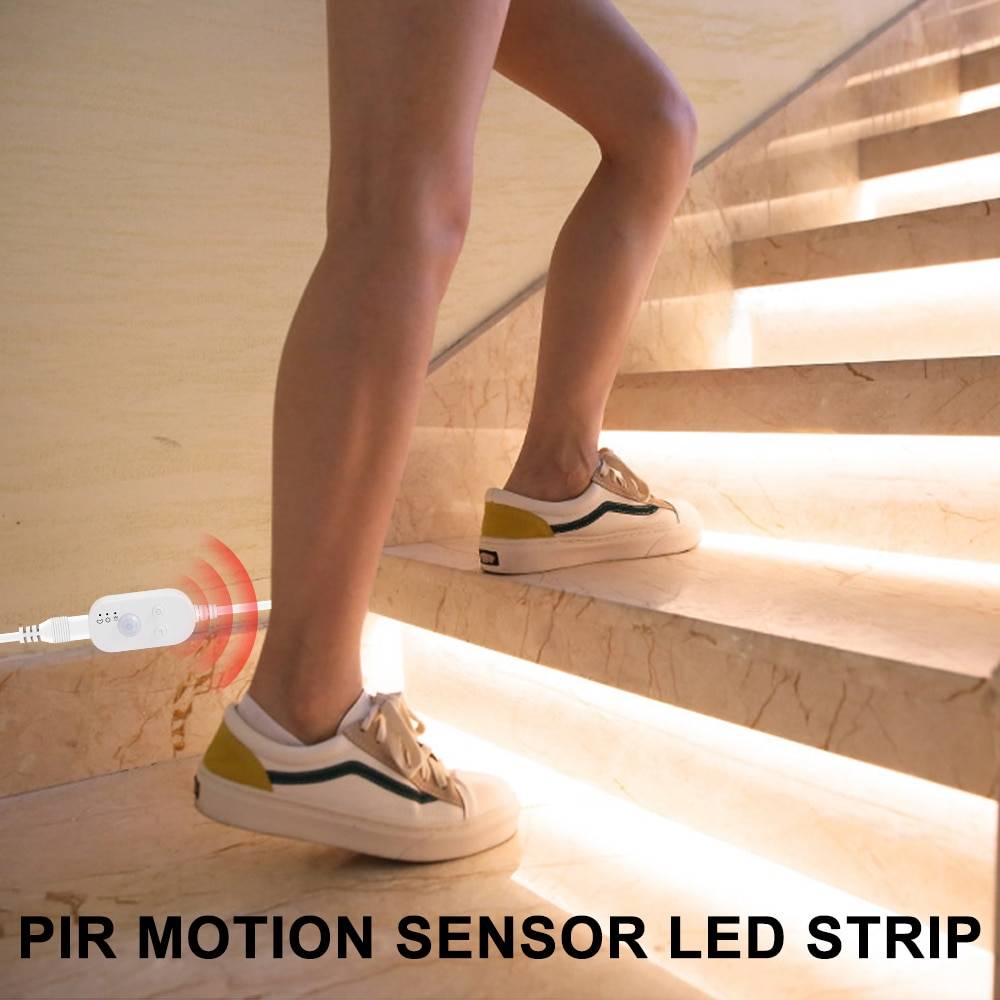 Motion Sensor LED Night Light Strip - Lighting4Home