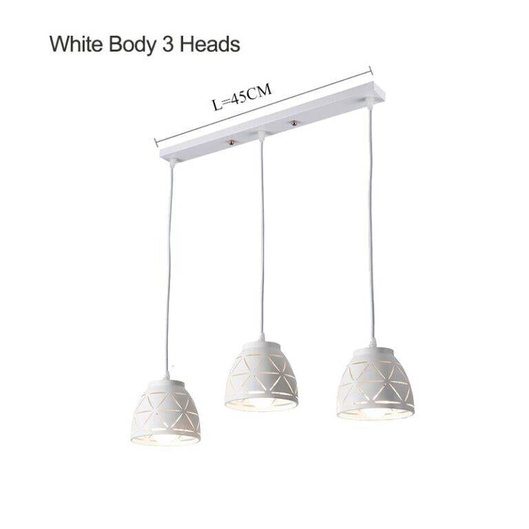 Vintage Loft 3-Heads LED Pendant Lights - Lighting4Home