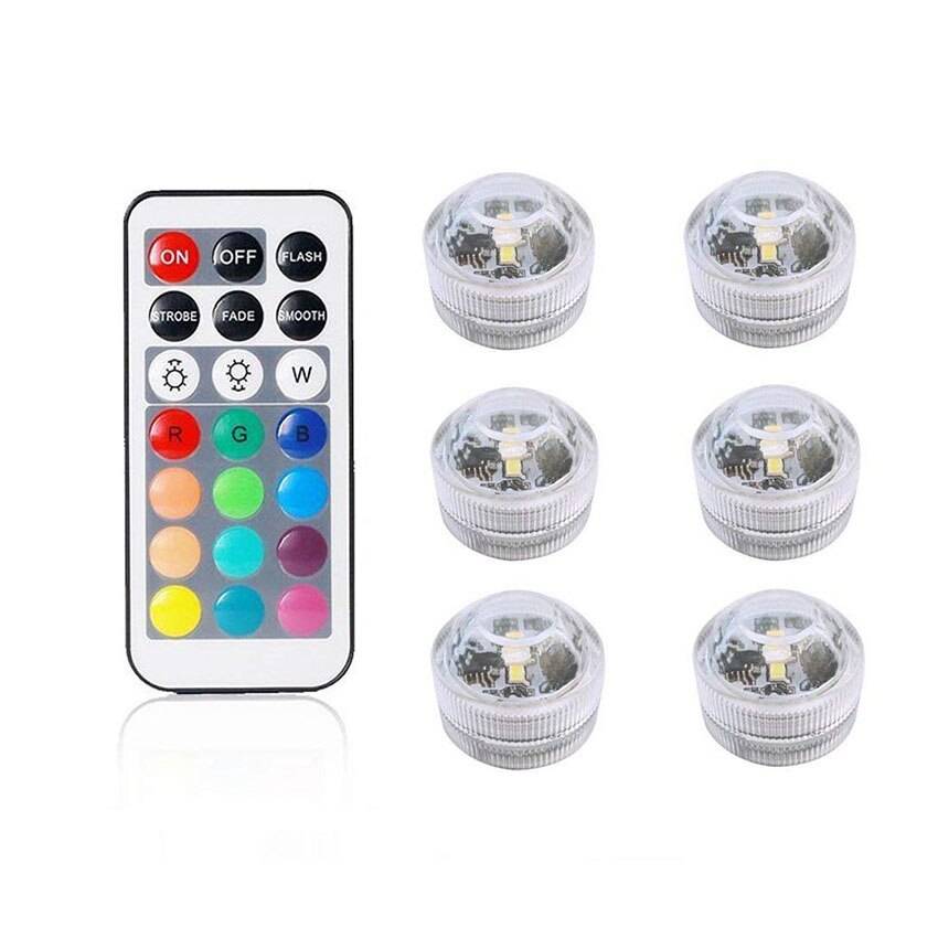 Remote Controlled RGB Underwater Lights