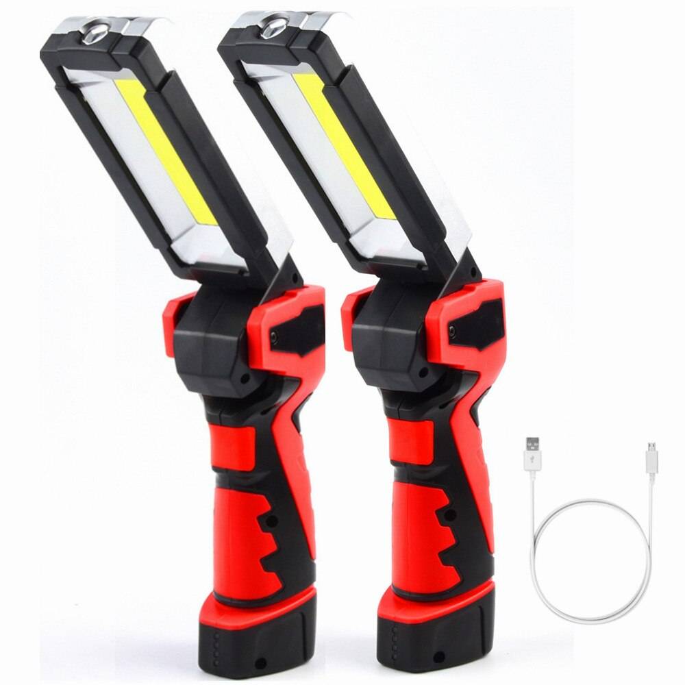 2PCs COB LED Work Light with Flexible Angle - Lighting4Home