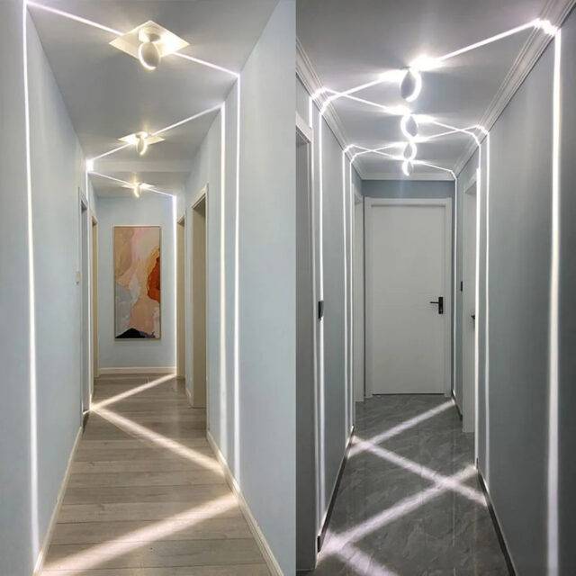 Rays Frame Wall Decorative Spotlight - Lighting4Home