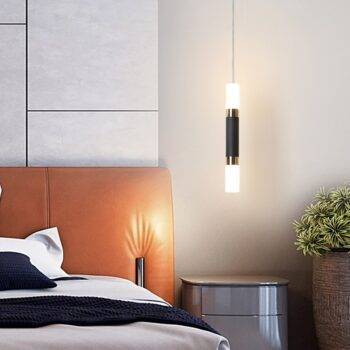 Two-way Lighting LED Rod Pendant Lamp - Lighting4Home