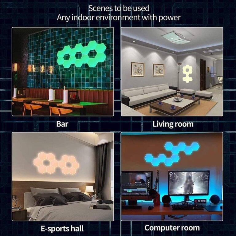Modular Honeycomb DIY Wall Deco Lights - Lighting4Home