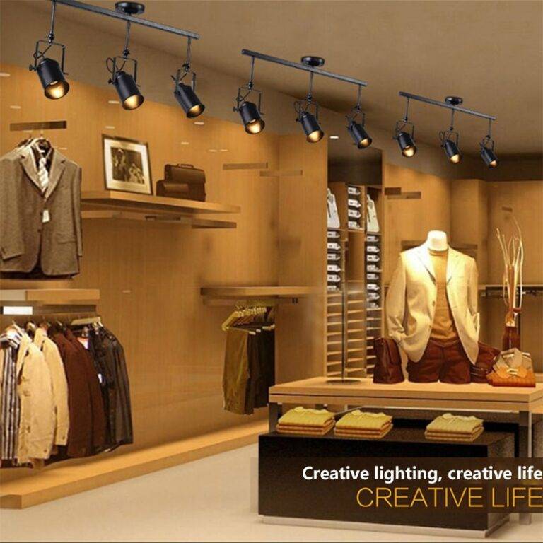 Vintage Track Lighting LED Spotlight Fixtures - Lighting4Home