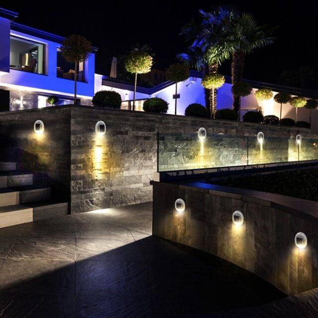 Solar Cobblestone Pathway Ground Lights - Lighting4Home