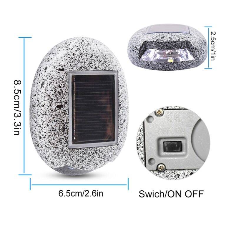 Solar Cobblestone Pathway Ground Lights - Lighting4Home