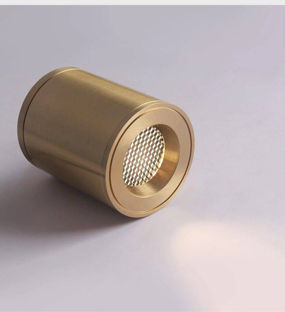 Surface Mounted Luxury Copper LED Spotlight - Lighting4Home