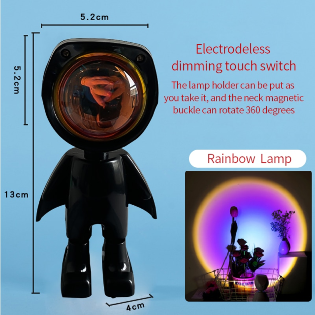 Robot LED Projector Sunset Atmosphere Lamp - Lighting4Home