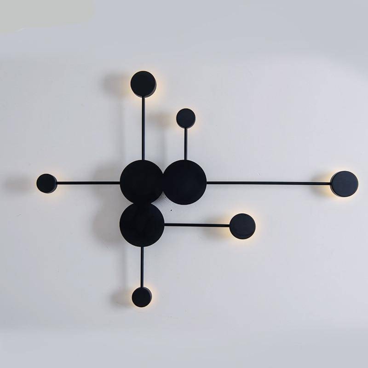 Creative Multi Discs & Lines Combination Art Wall Lamp - Lighting4Home