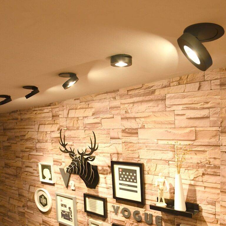 Rotatable & Foldable Slim Recessed LED Spotlight - Lighting4Home