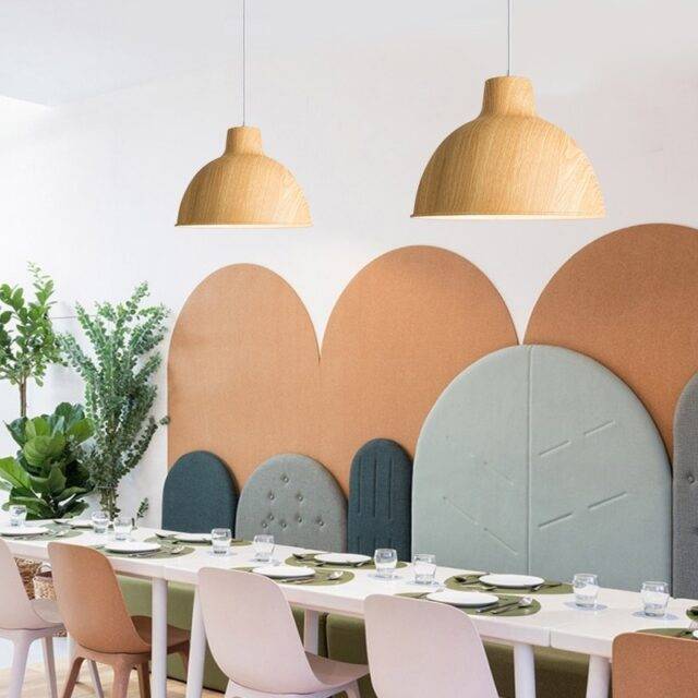 Nordic Wood Grain Pattern Pendant Lights - Lighting4Home