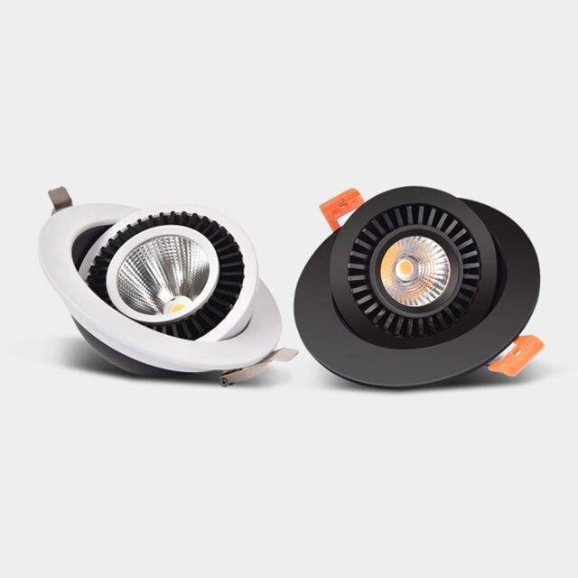 360 Degree Rotatable LED Recessed Shell Spotlight