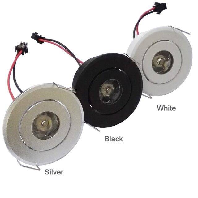 10PCs/Pk Mini Recessed LED Cabinet Spotlights - Lighting4Home