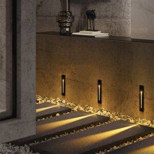 Recessed LED Wall Step Lights - Lighting4Home