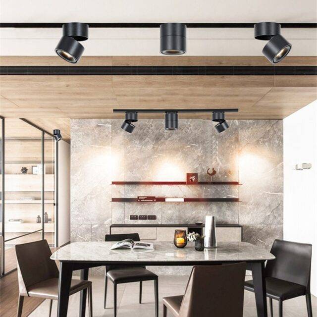 Dimmable COB LED Track Rail Spotlights - Lighting4Home
