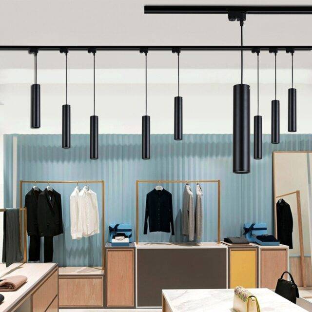 Height Adjustable LED Bar Pendant Track Lights - Lighting4Home