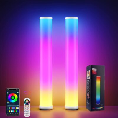 Modern Remote Controlled LED Floor Standing Lamp - Lighting4Home