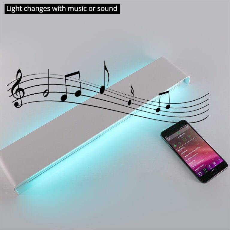 Remote APP Control Smart Wall Sconce Lamp - Lighting4Home