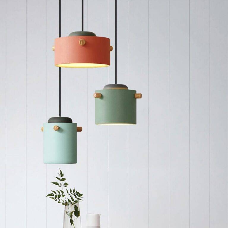 Nordic Colorful Hanging LED Pendant Lamps - Lighting4Home