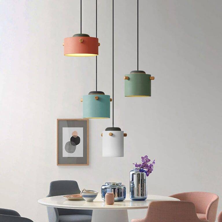 Nordic Colorful Hanging LED Pendant Lamps - Lighting4Home