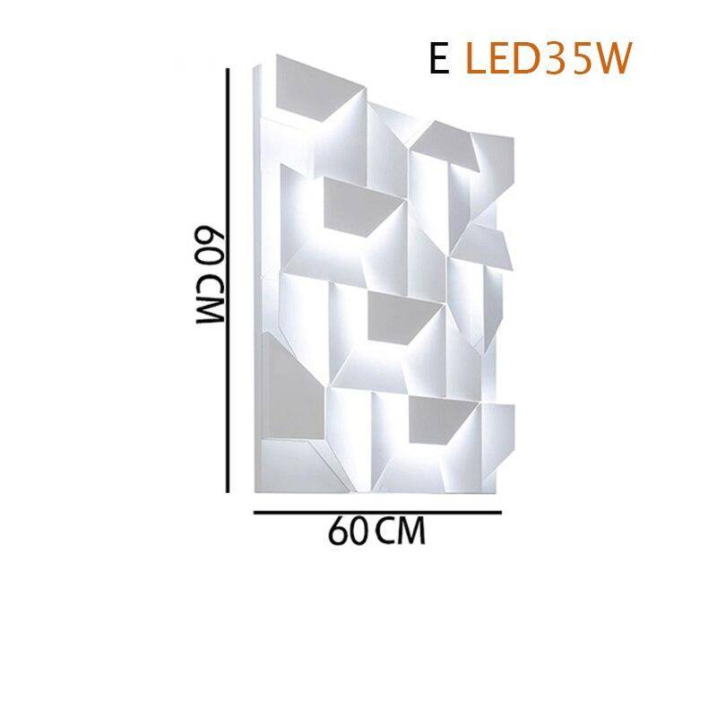 Creative Geometric Art LED Wall light - Lighting4Home