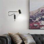 Retractable Long Swing-Arm Wall lamp - Lighting4Home