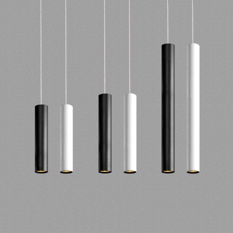 Dimmable Long Tube LED Pendant Light - Lighting4Home