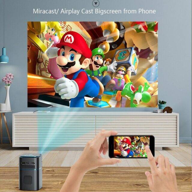 Ultra HD Mini Smart DLP Projector - Lighting4Home