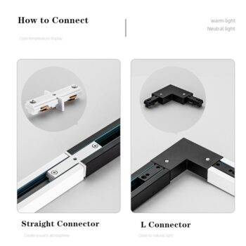 LED Ceiling Spotlight Track Rail Fixtures - Lighting4Home