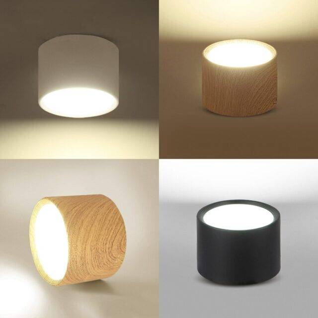 Modern Surface Mounted LED Panel Ceiling Spotlights