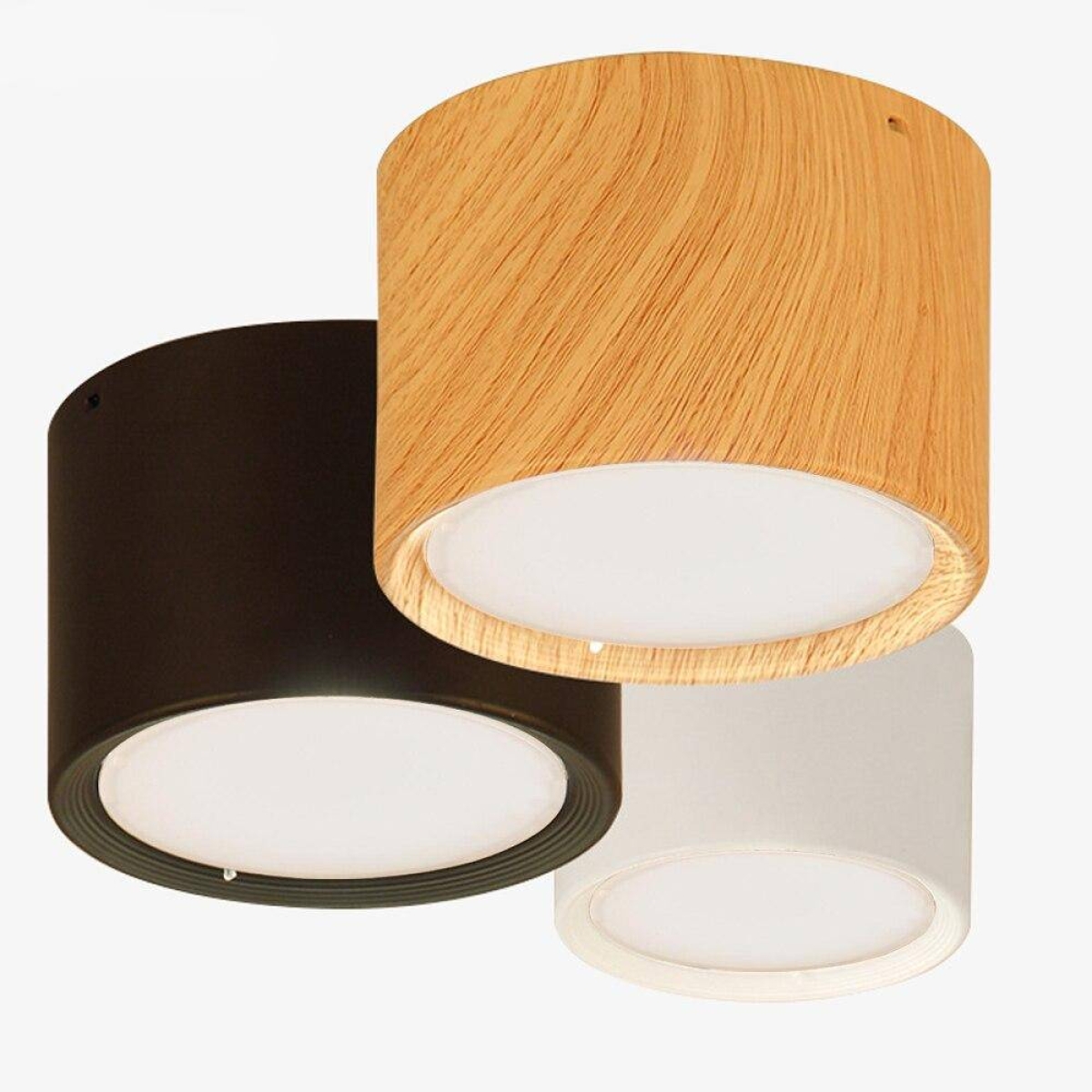 Modern Surface Mounted LED Panel Ceiling Spotlights