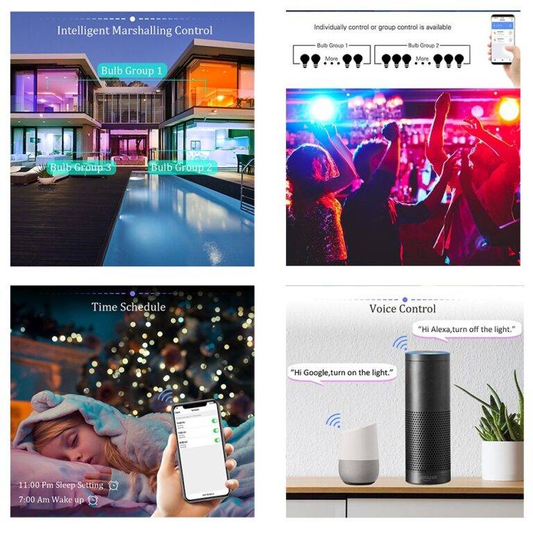 APP Control Smart RGB Recessed Downlights - Lighting4Home