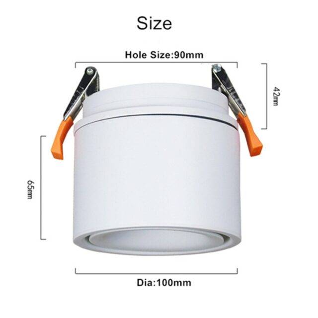 Free Directional Compact LED Dimmable Spotlights