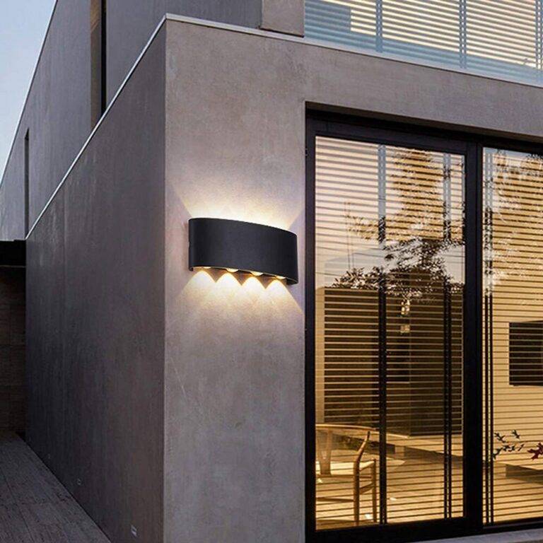 Frosted Acrylic LED Long Strip Outdoor Wall Lights