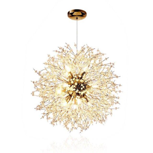 Crystal Dandelion Chandelier Pendant Lights - Lighting4Home