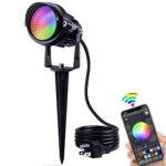 Outdoor Front Yard Smart RGB Spotlights - Lighting4Home