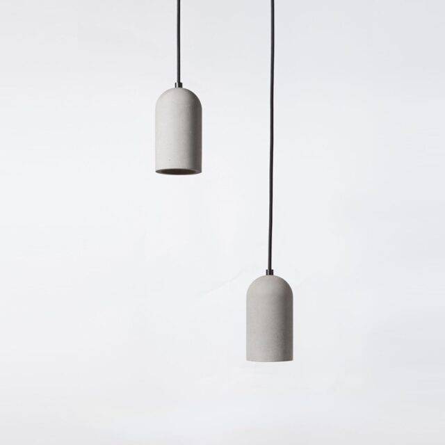 Industrial Concrete Shade Pendant Lights - Lighting4Home