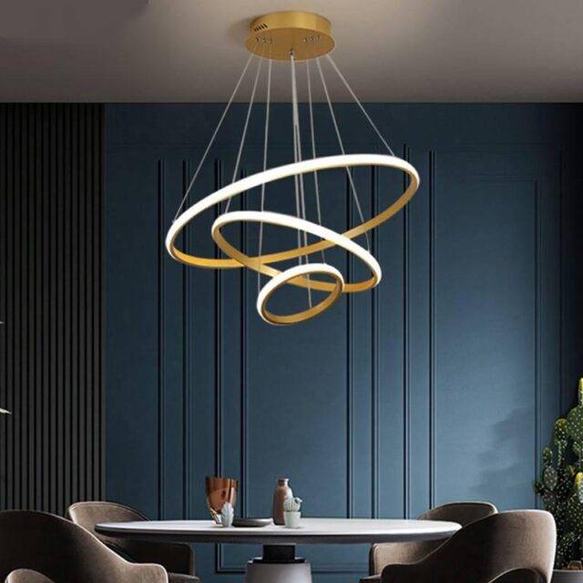Multi Rings Pendant Chandelier - Lighting4Home