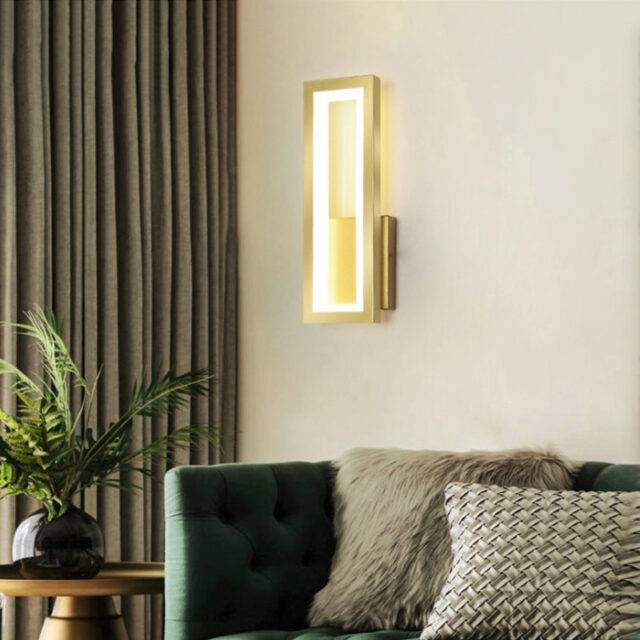 Modern Rectangular Indirect Wall Lights - Lighting4Home