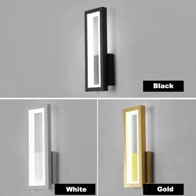 Modern Rectangular Indirect Wall Lights - Lighting4Home