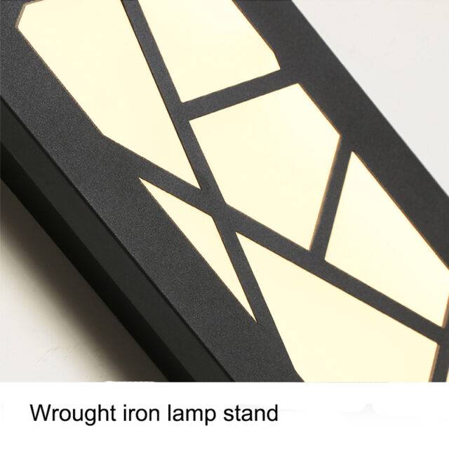 Artwork Framed Outdoor Linear LED Wall Lights