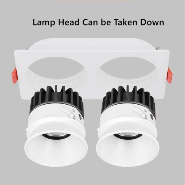 Adjustable Multi Head Recessed Spotlights - Lighting4Home