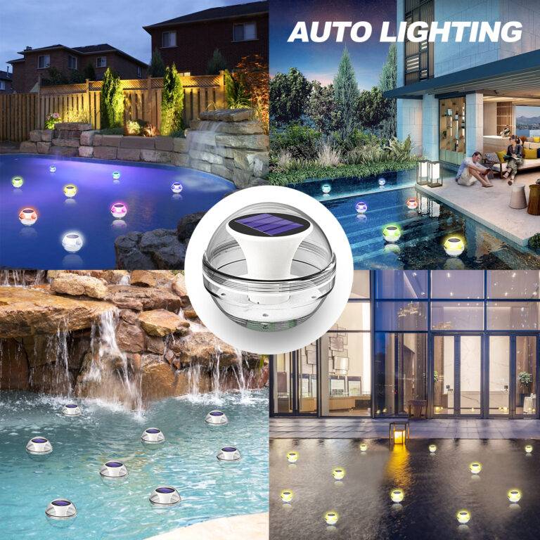 Floating Solar Pool Ball Lights - Lighting4Home