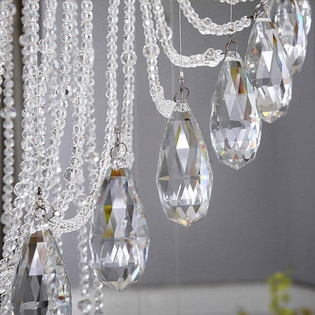 Luxury Large Crystal Spiral Chandelier - Lighting4Home