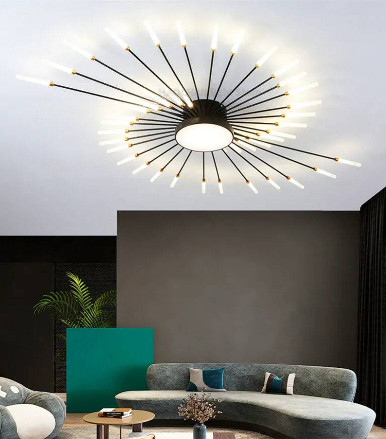 Firework Shaped LED Ceiling Light Chandeliers - Lighting4Home