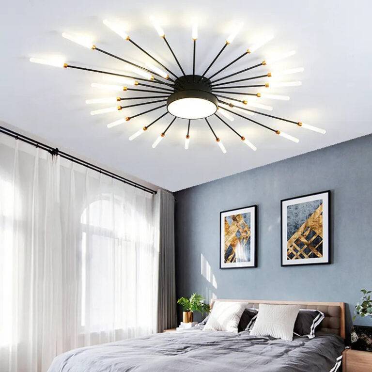 Firework Shaped LED Ceiling Light Chandeliers - Lighting4Home