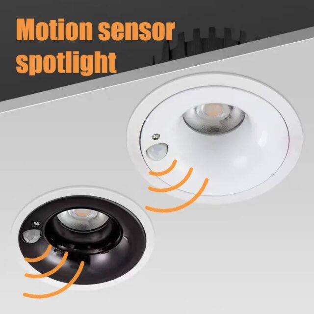 Motion Sensor LED Ceiling Spotlights - Lighting4Home