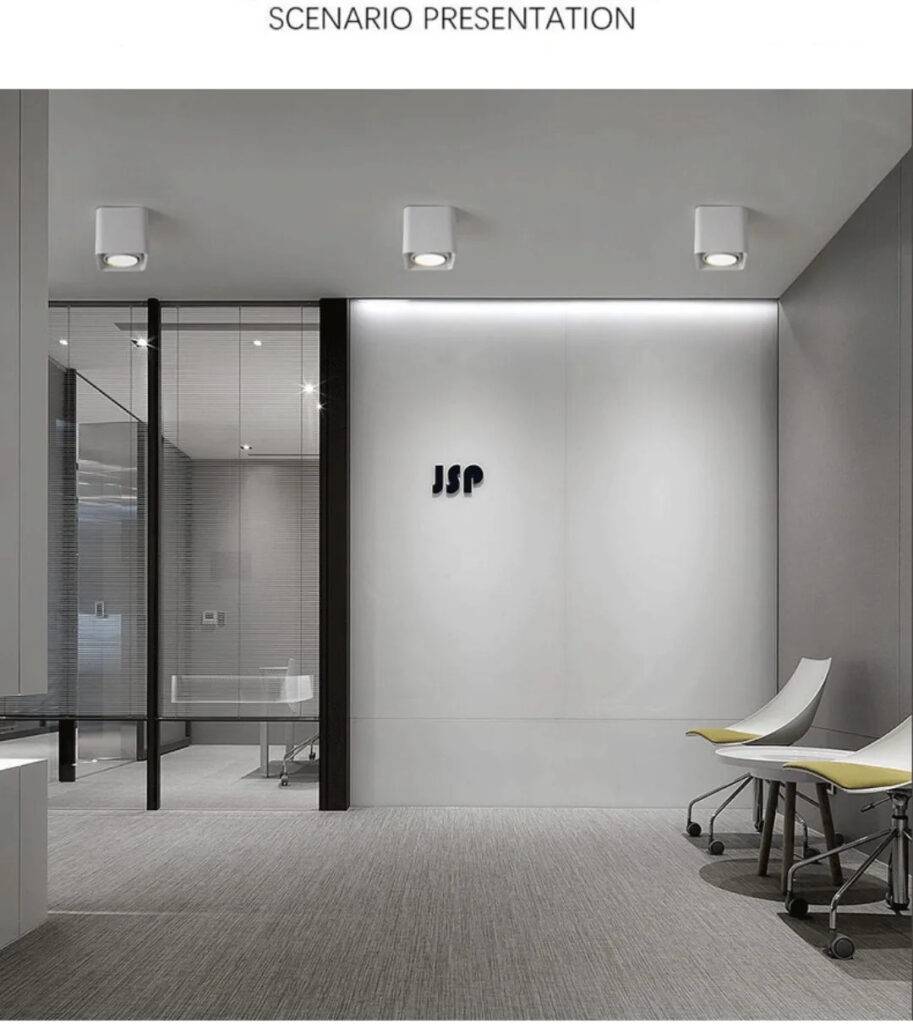 Surface Mounted Square LED Spotlights - Lighting4Home